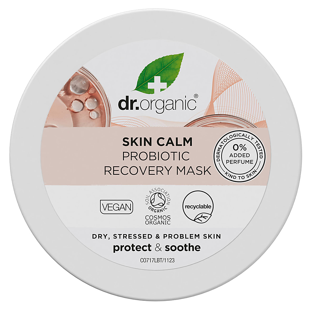Dr. Organic Skin Calm Probiotic Recovery Mask 100ml